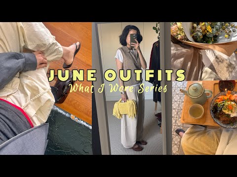 What I Wore in June 26 | My Style Diaries ft. COS, Dissh, Deiji Studios, Tabis, Bassike & more..