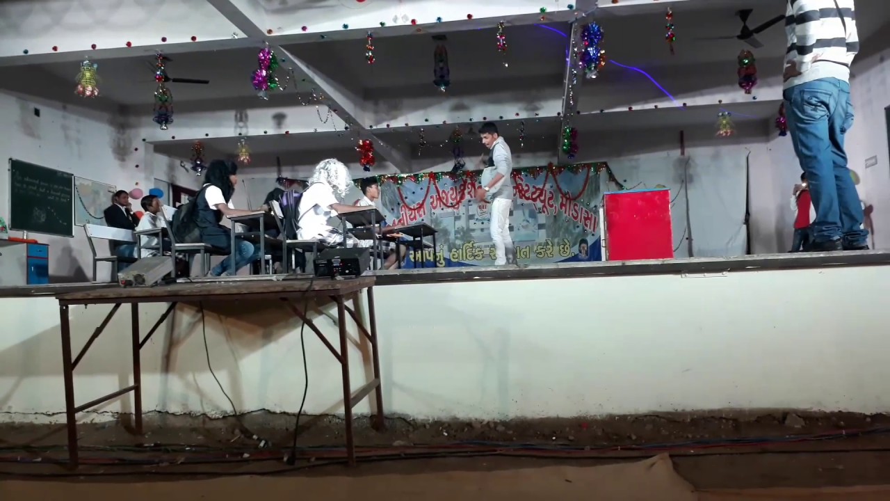 GEI English medium 9th std boys dance and drama(1) - YouTube