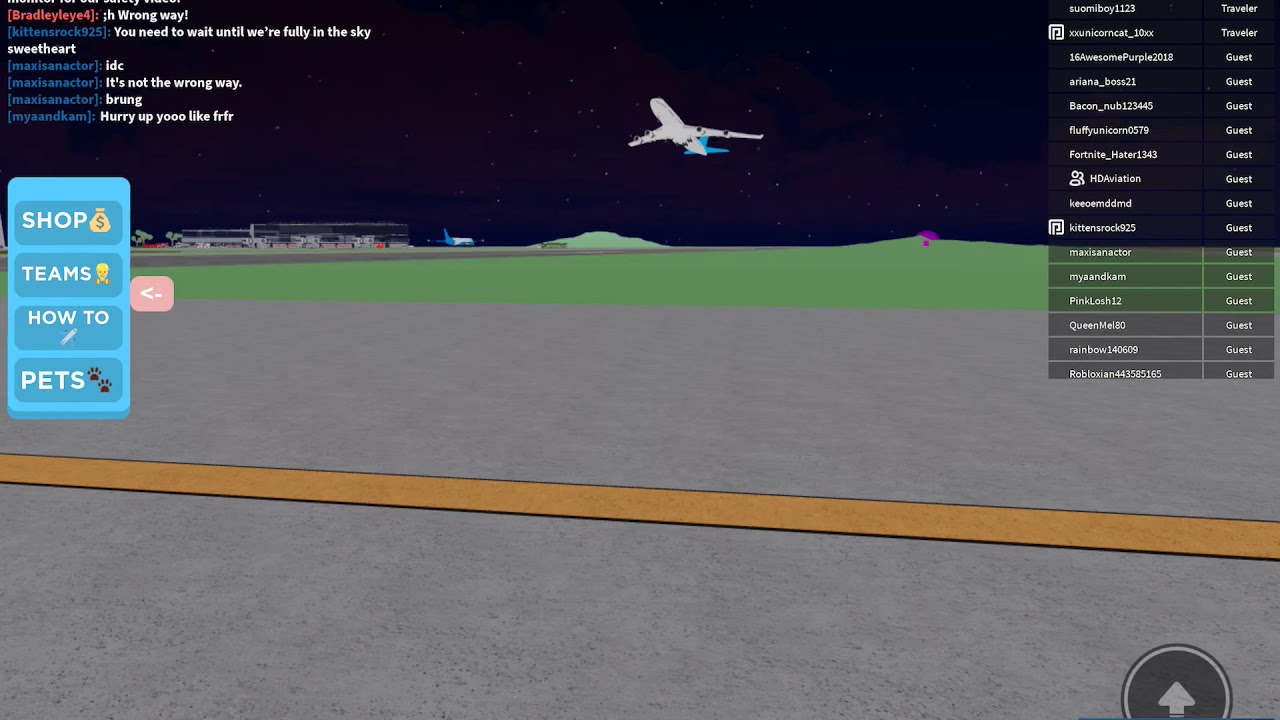 ROBLOX. Keyon Air 747 Takeoff! - YouTube
