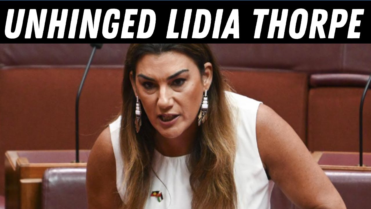 Unhinged Lidia Thorpe forces adjournment of Senate - YouTube