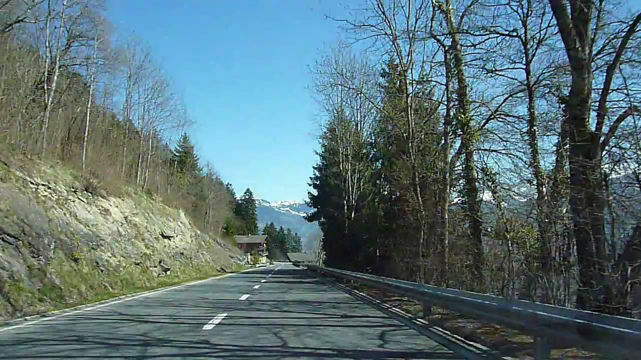 Switzerland 147 (Camera on board): Pas-de-Morgins, Troistorrents ...