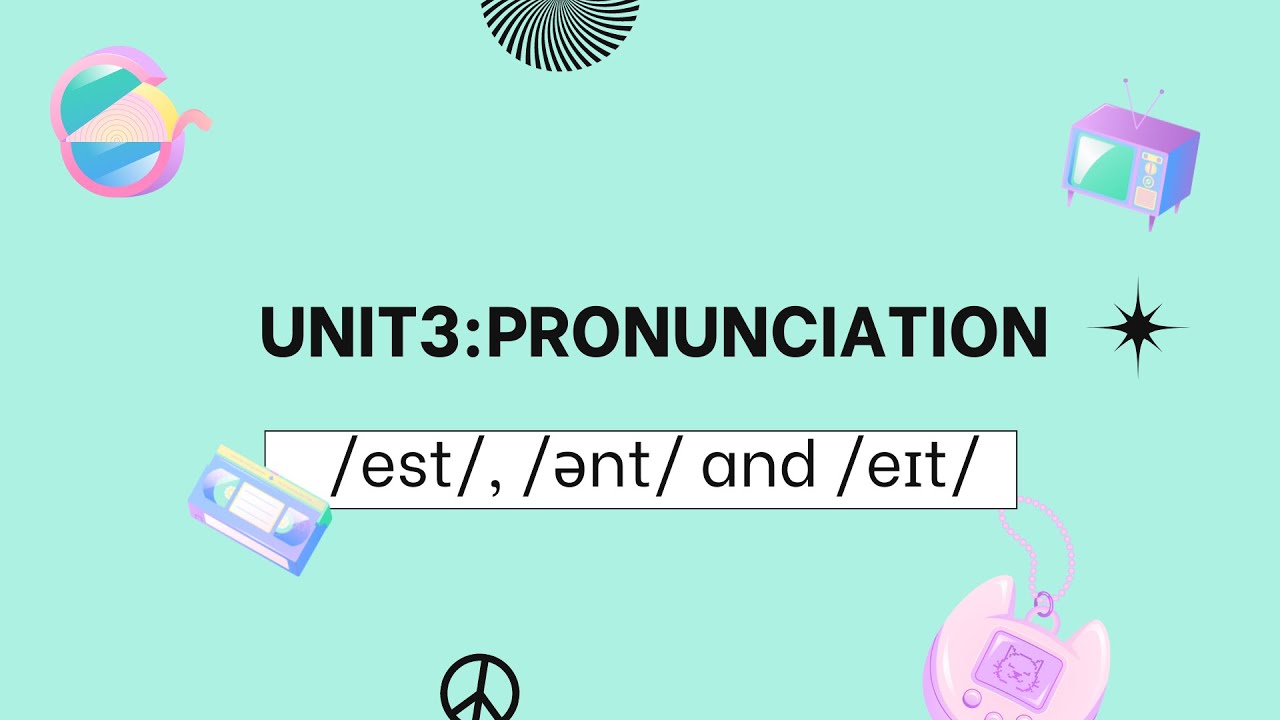 |ENGLISH 10| UNIT 3_Pronunciation_Exercise 2 - YouTube