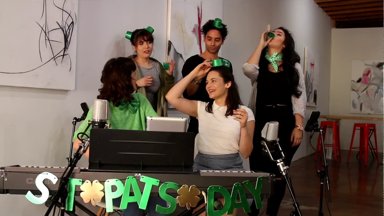St Patricks Day "Funny Desk" Live Song featuring Adjoa Skinner & Abbey ...