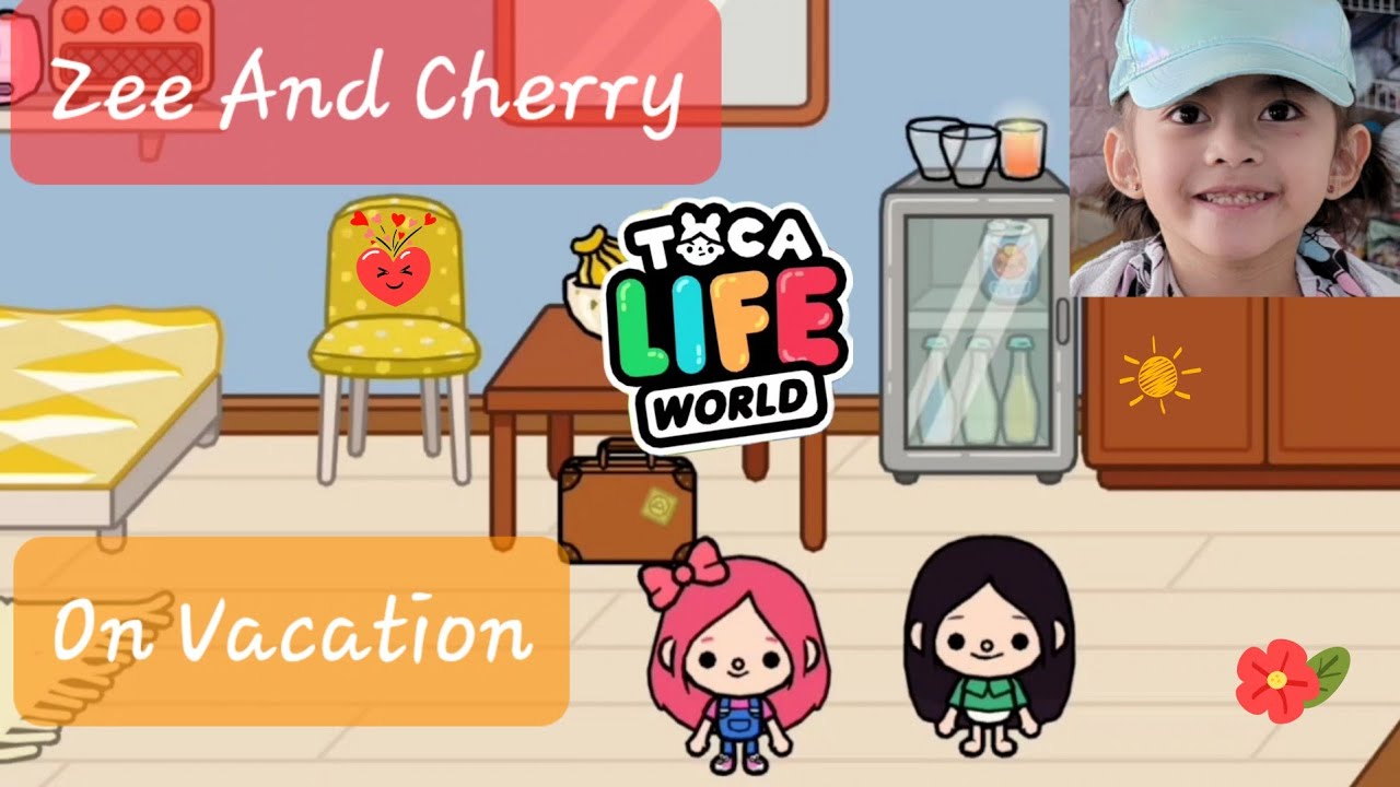 Toca Life World | Zee And Cherry On Vacation - YouTube