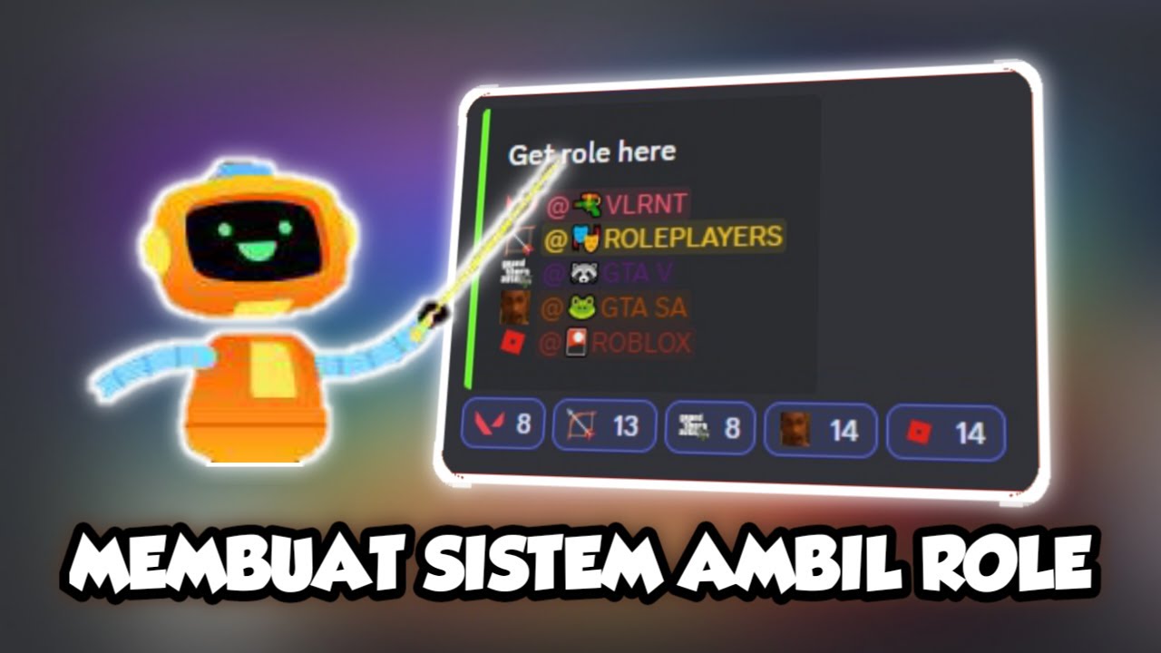 Membuat Sistem Ambil Role(Take Role) || Tutorial Discord - YouTube