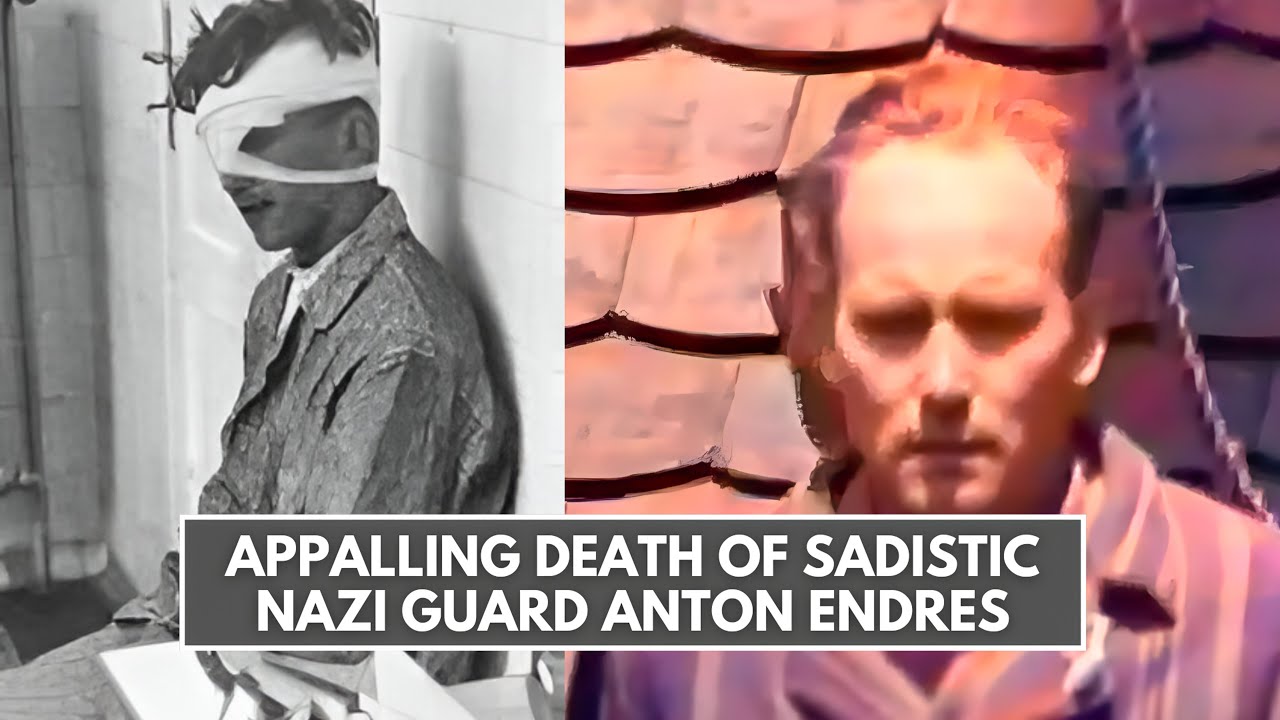 Horribly Brutal Hanging of Anton Endres - Ruthless SS Executioner ...