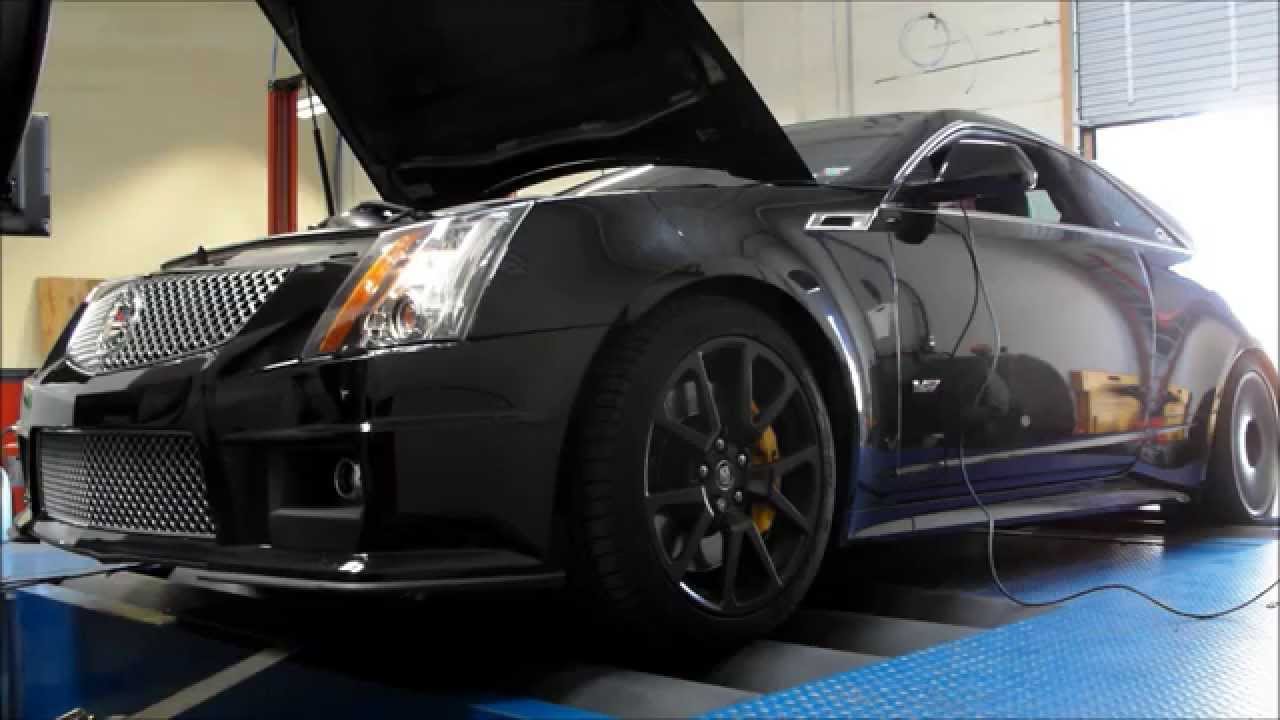 CTS-V Coupe dyno tune. - YouTube