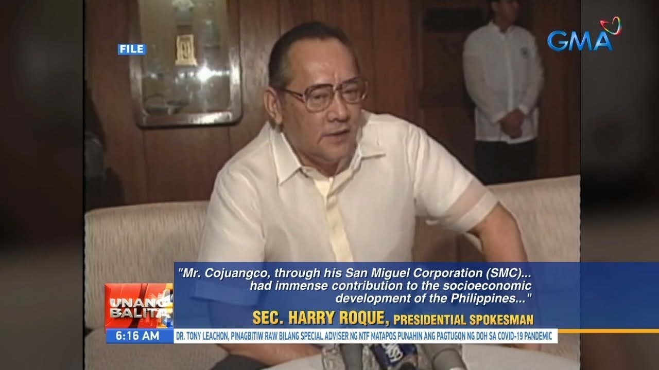 UB: Negosyanteng si Eduardo "Danding" Cojuangco Jr., ... - YouTube
