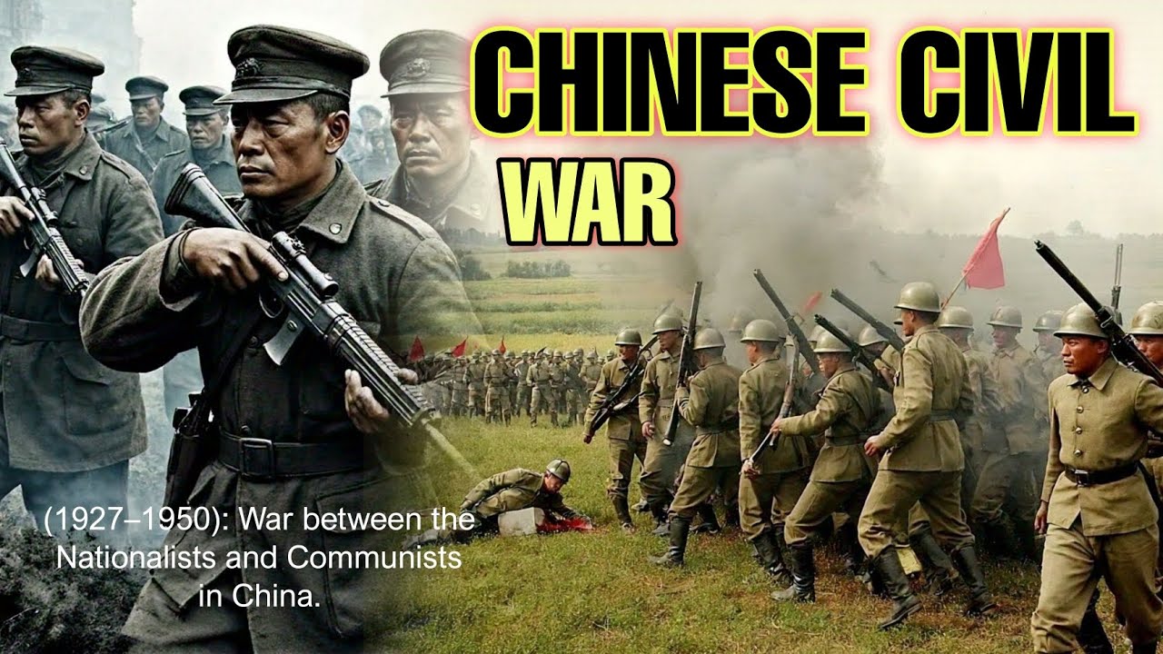 Chinese Civil War 1927 1950 War between the Nationalists and Communists ...