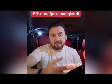 Aqşindən açıqlama: Efir qadağası təsdiqləndi