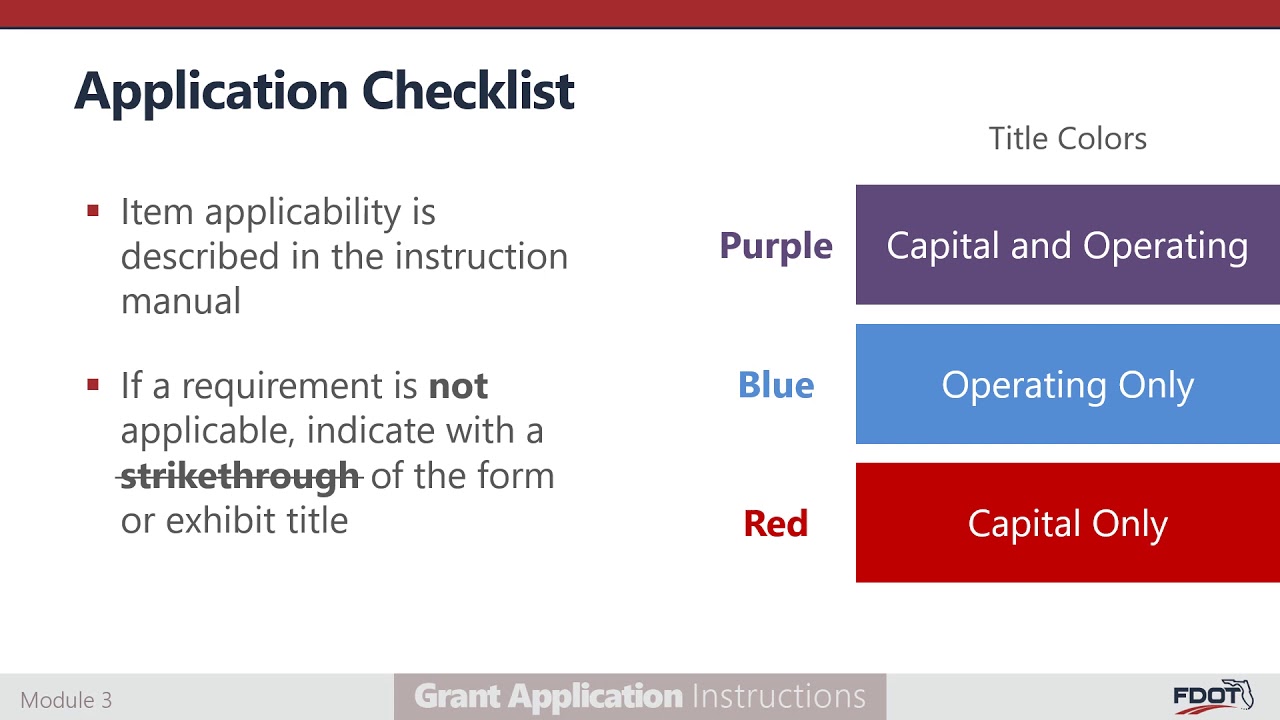 Module 3 Application Instructions v5 - YouTube