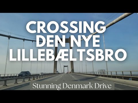 🚗 Drive on Denmark’s E20 Highway | 4K Car Window View | Middelfart to ...