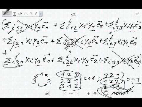 Die Einstein Summenkonvention/Das Levi Civita Symbol - YouTube