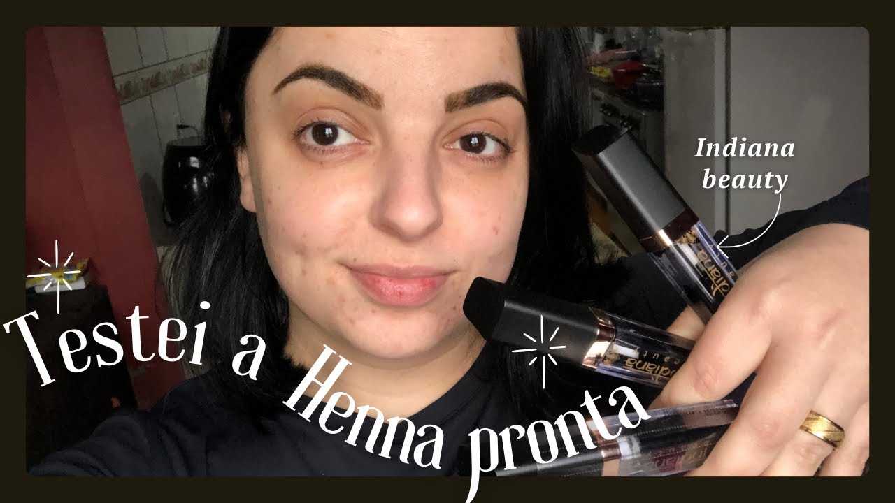 Testei a HENNA PRONTA INDIANA BEAUTY | Resenha completa | Resenha ...
