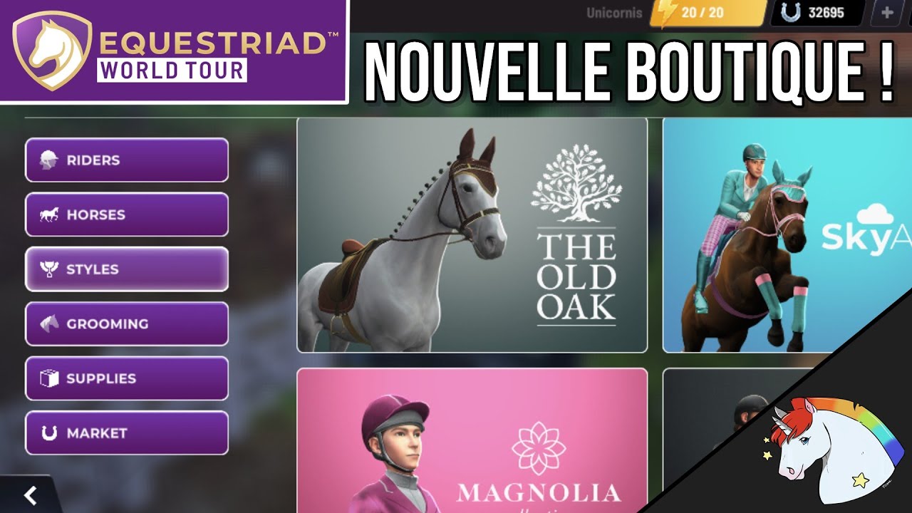 LA NOUVELLE BOUTIQUE 💸 - [Equestriad World Tour] - YouTube