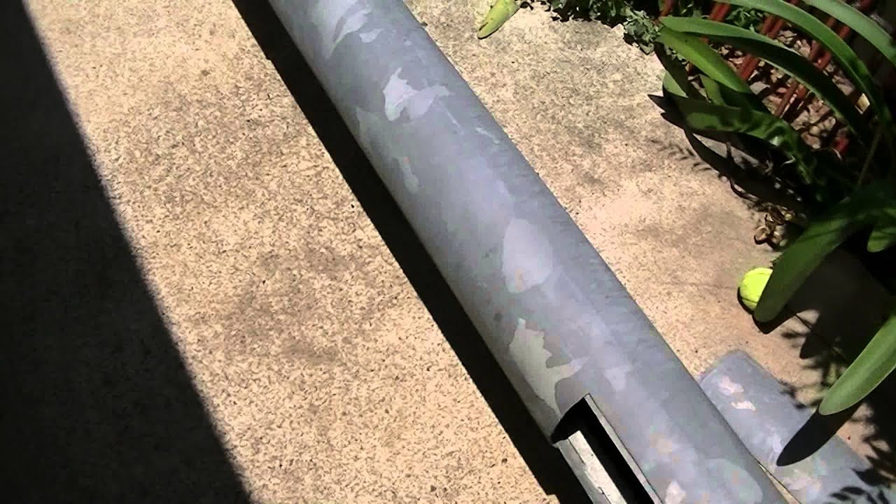 homemade wind turbine tower 2 - YouTube