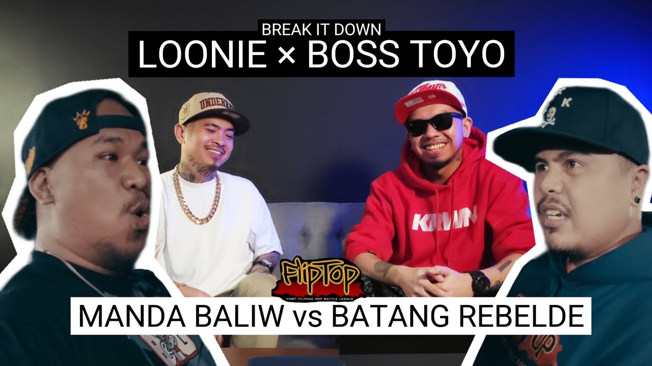 LOONIE × BOSS TOYO | BREAK IT DOWN: Rap Battle Review E298 | FLIPTOP ...