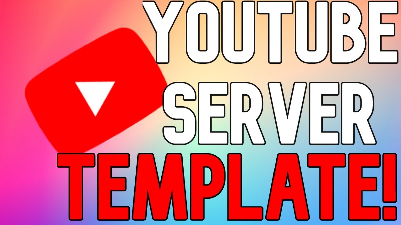 YouTube Discord Template FREE TO USE YouTube YouTube Discord Template FREE TO USE YouTube