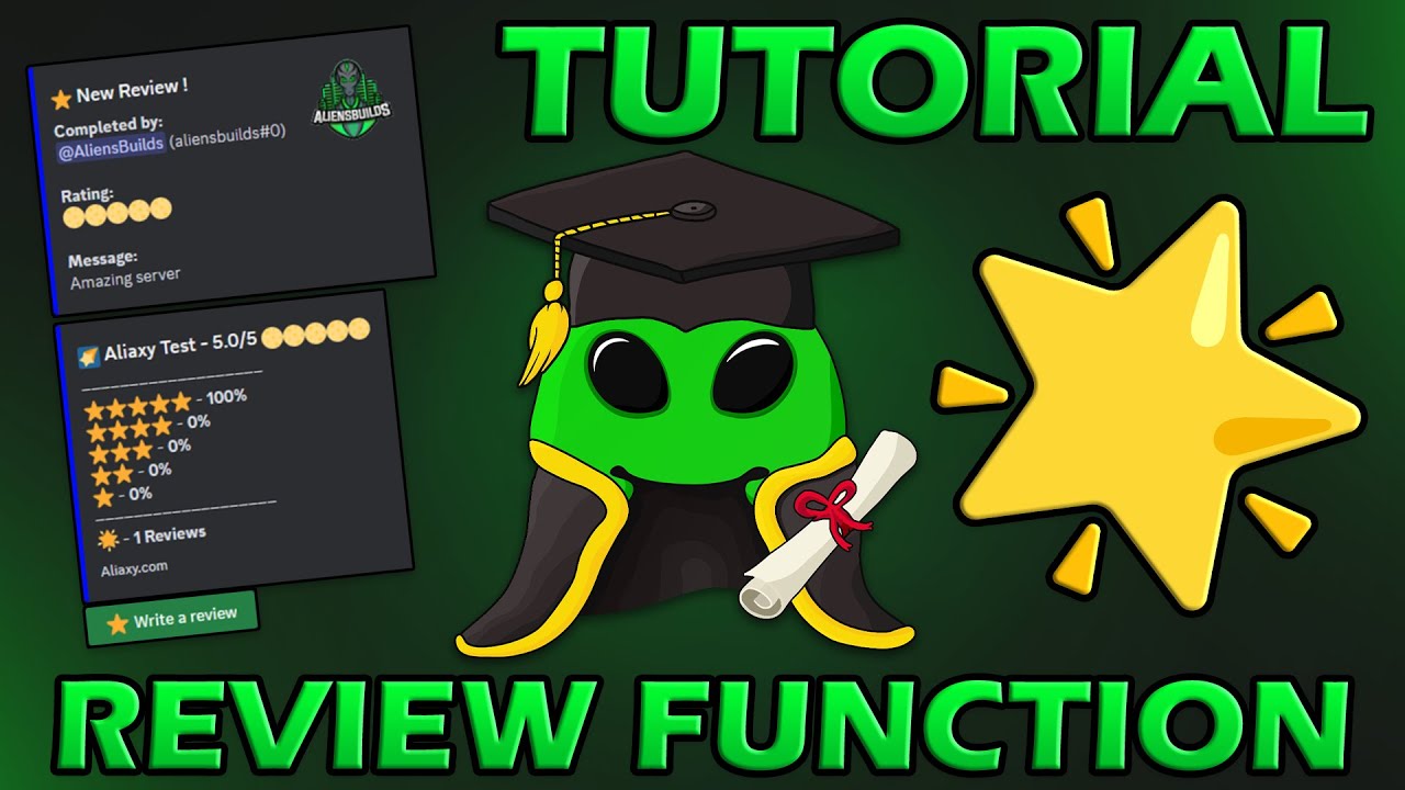 TUTORIAL - Set Up Reviews in Aliaxy Bot ⭐ - YouTube