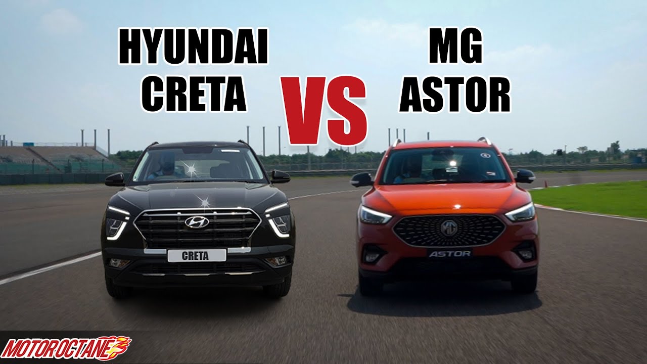 Hyundai Creta vs MG Astor Comparison - Which is perfect for you? - YouTube