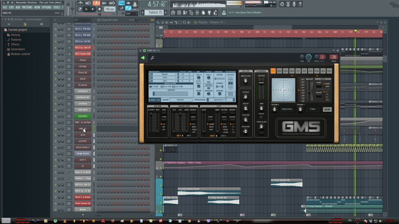Alexander Shevtsov - The Last Time (AlexZideyn Remix) Tutorial ...