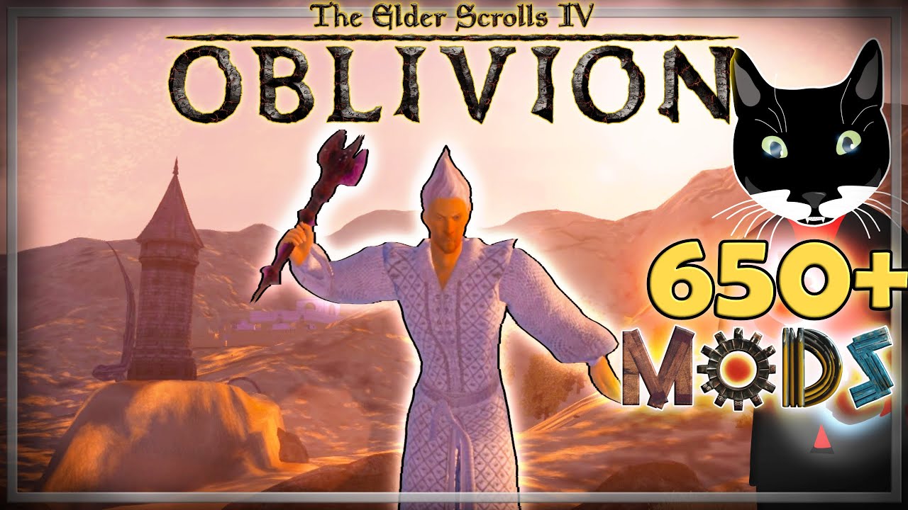 Elsweyr & The White Wizard Oblivion With 650+ Mods - YouTube