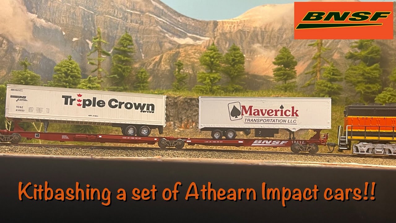 Athearn impact car customization - YouTube