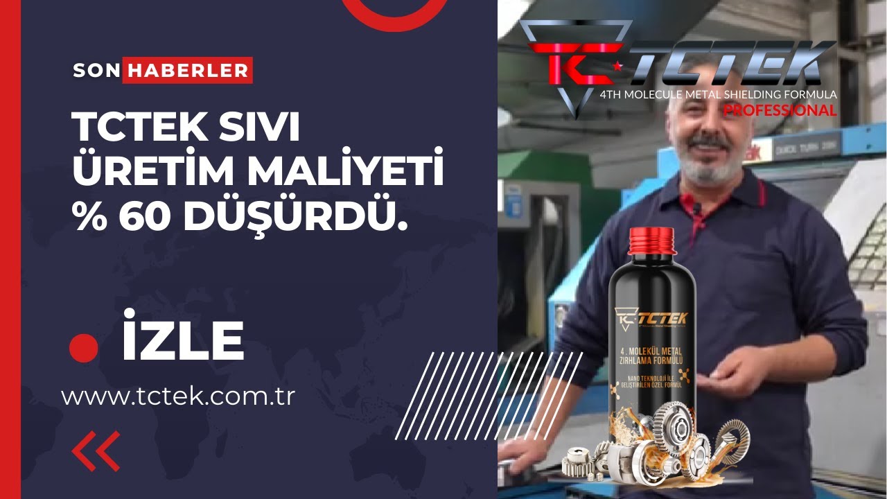 TCTEK Professional sıvı üretim maliyetini %60 oranında düşürdü. Mikail ...