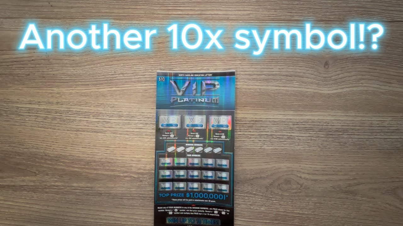 Another 10x symbol!? | NC Lottery Scratch Offs #scratchofftickets # ...