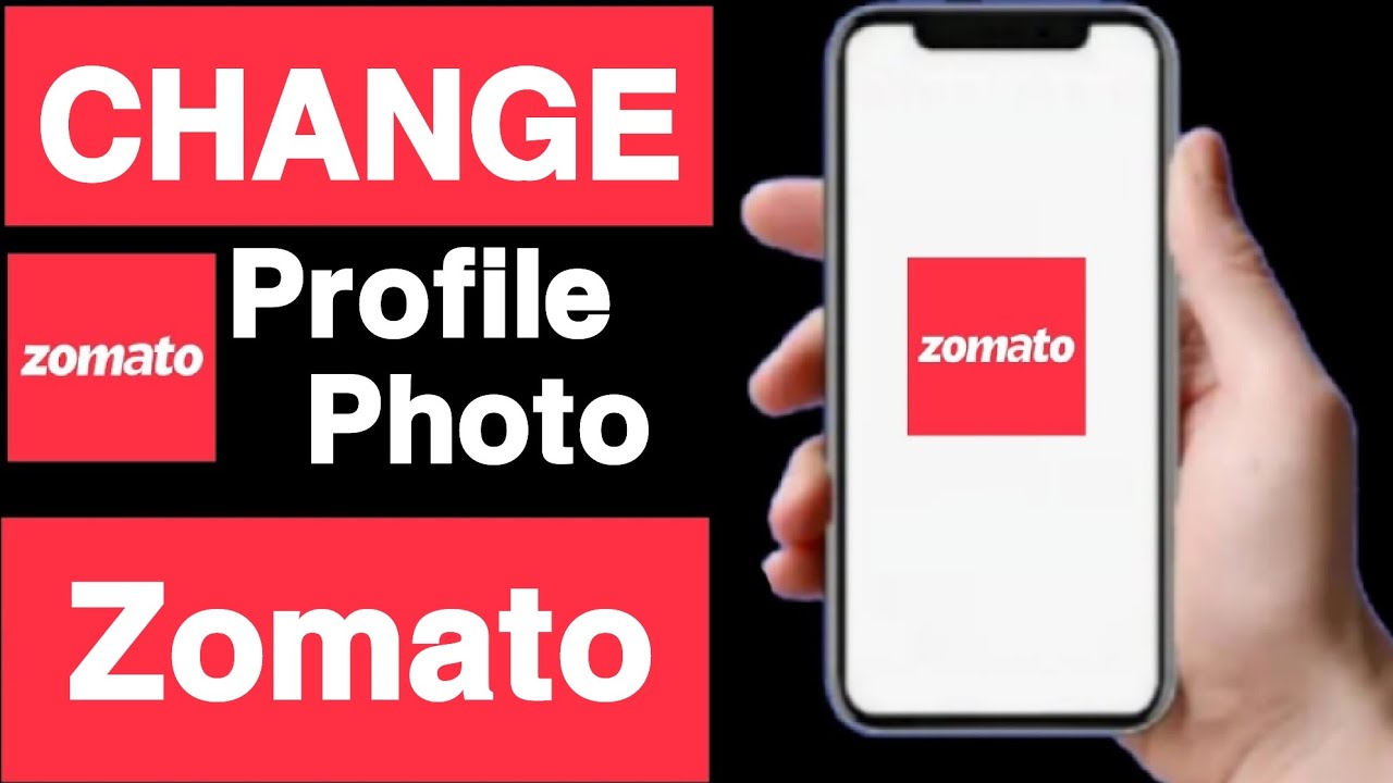 How to change profile photo on zomato account||Change profile picture ...