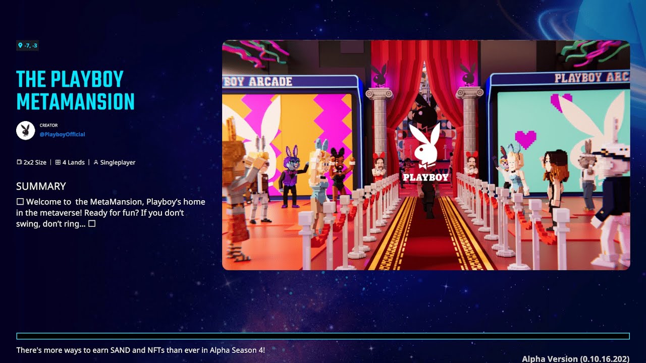 THE PLAYBOY METAMANSION - ALL Quests 24/24 EP 69/69 Walkthrough Gameplay The Sandbox Alpha ...