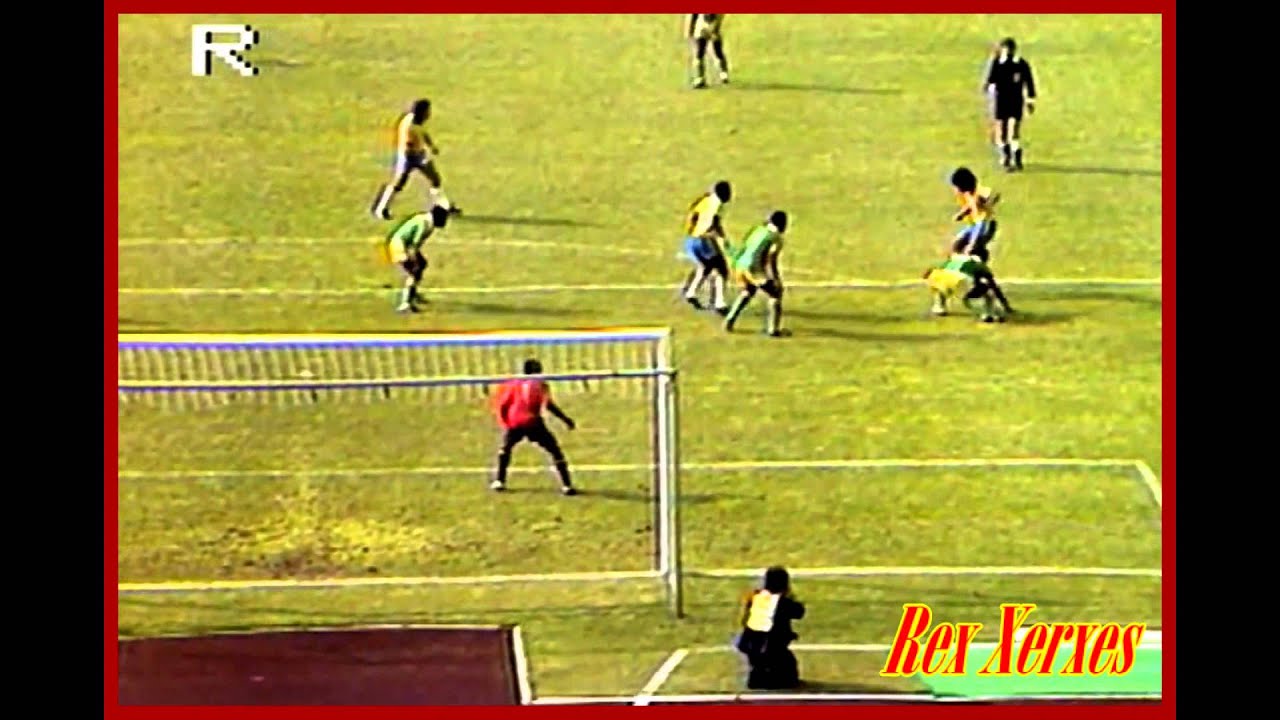 Brazil Vs Zaire 1974 World Cup Rivelino's Goal HD - YouTube