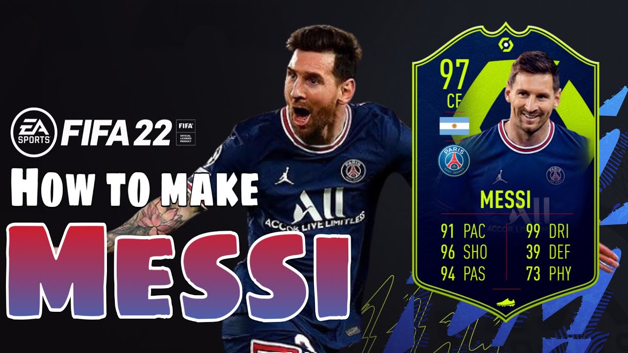 How to Create Lionel Messi | FIFA 23 - YouTube