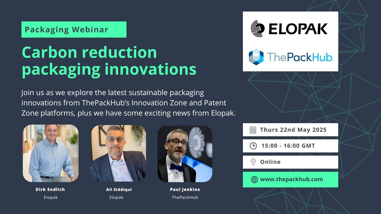 Carbon reduction packaging innovations - YouTube