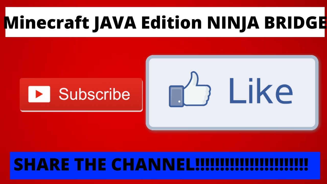 Minecraft JAVA Edition attempting to NINJA BRIDGE!!!!!!!!!! - YouTube