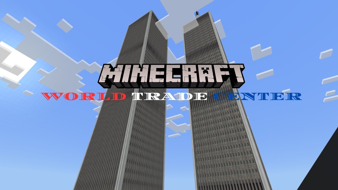 Minecraft - 1:2 Scale World Trade Center | Build Showcase Part 1 - YouTube
