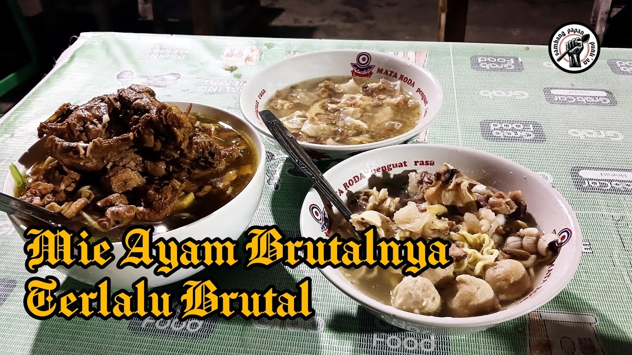 Bakso Tetelannya melimpah, Mie Ayamnya Kimplah-kimplah || Sambang Papan ...