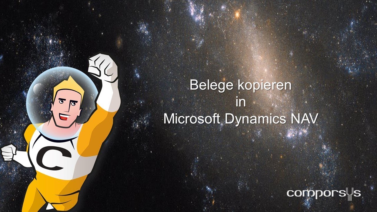 How To Belege kopieren in Microsoft Dynamics NAV - YouTube