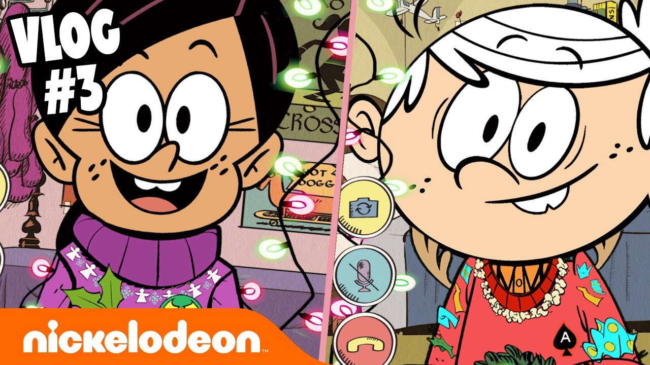 Lincoln & Ronnie Anne’s Vlog #3: Holiday Special ☃️ The Loud House ...