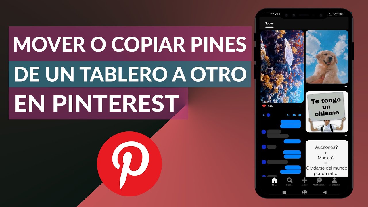 Cómo mover, copiar o fusionar Pines de un tablero a otro en PINTEREST ...