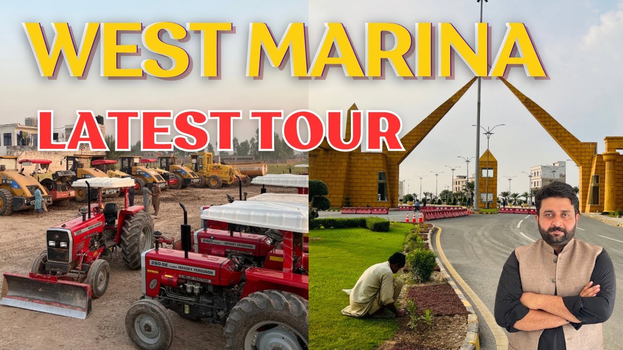 Latest Tour of West Marina l Development Updates of West Marina l ...