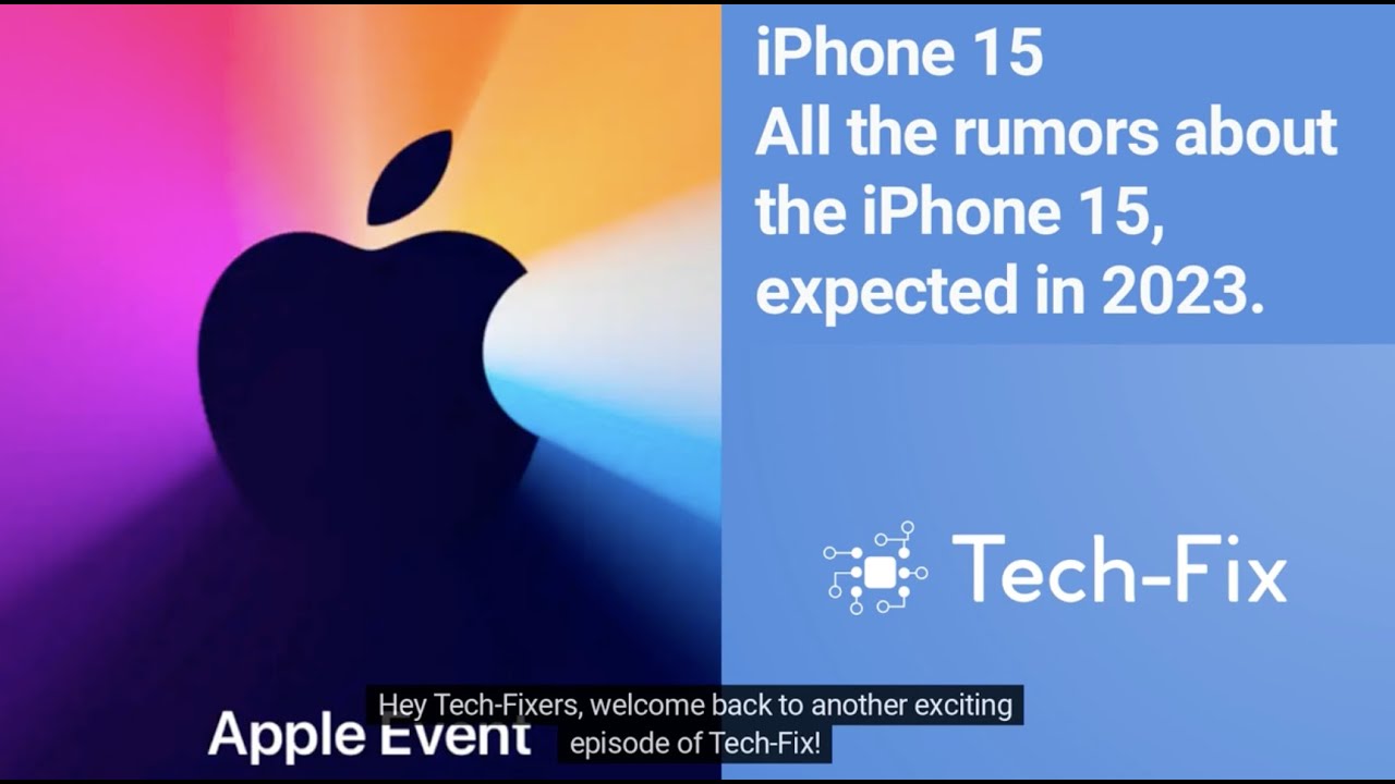 iPhone 15: The Future is Here! | Rumors, Features & Expectations for ...