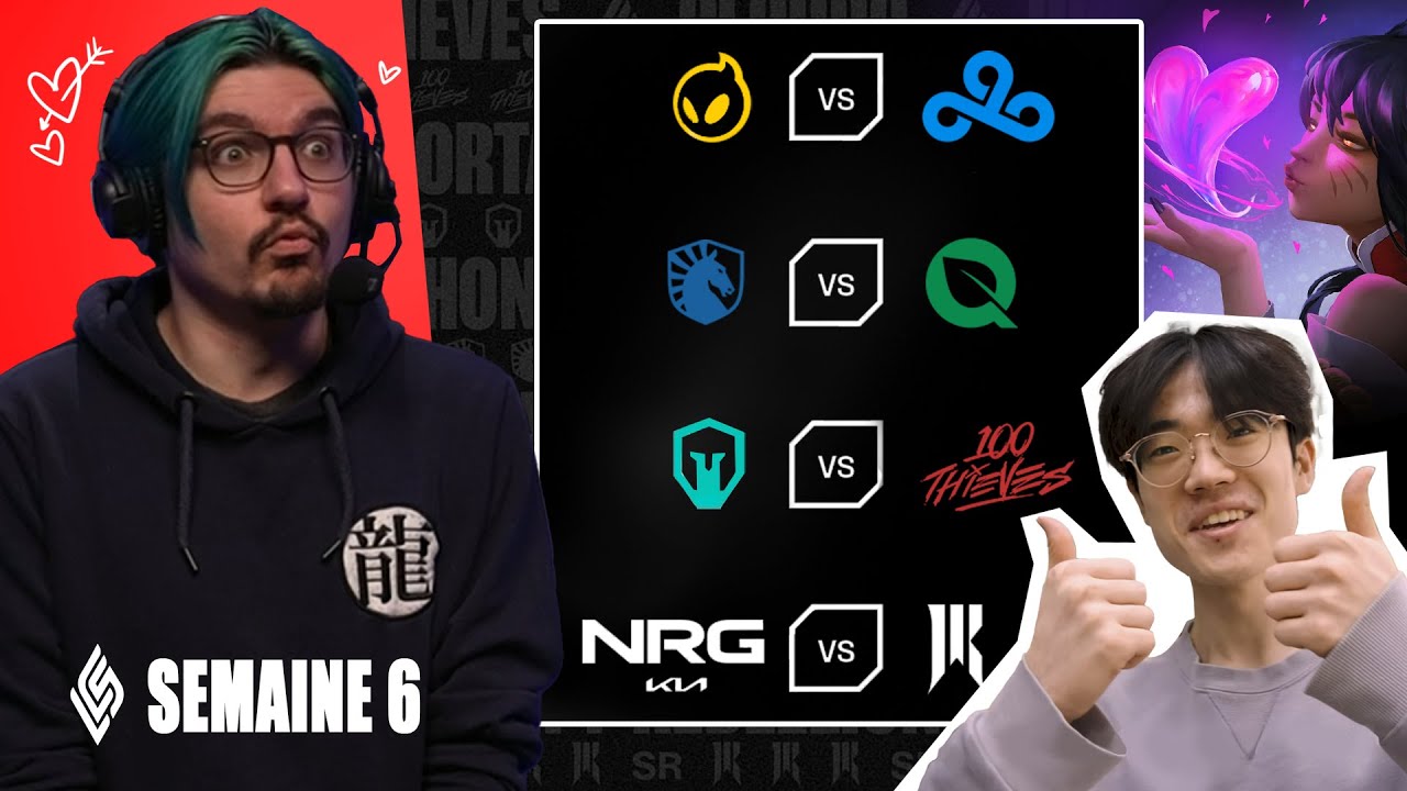 Complètement sous le charme de 100T Quid - Week 6 Day 1 LCS Spring 2024 - YouTube