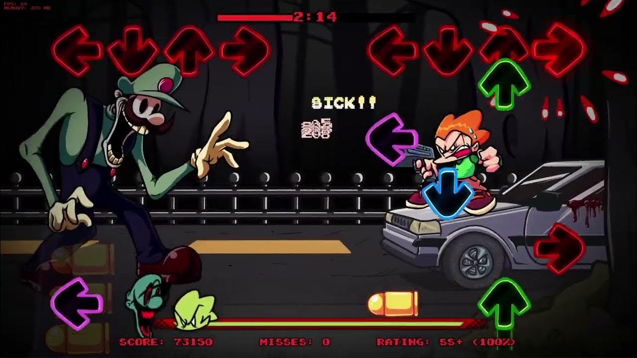 FNF - Mario Madness V2 - Overdue - YouTube