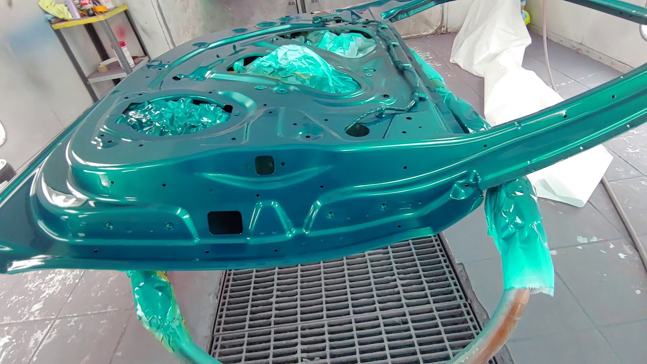 Cadillac Kandy Teal over silver. - YouTube