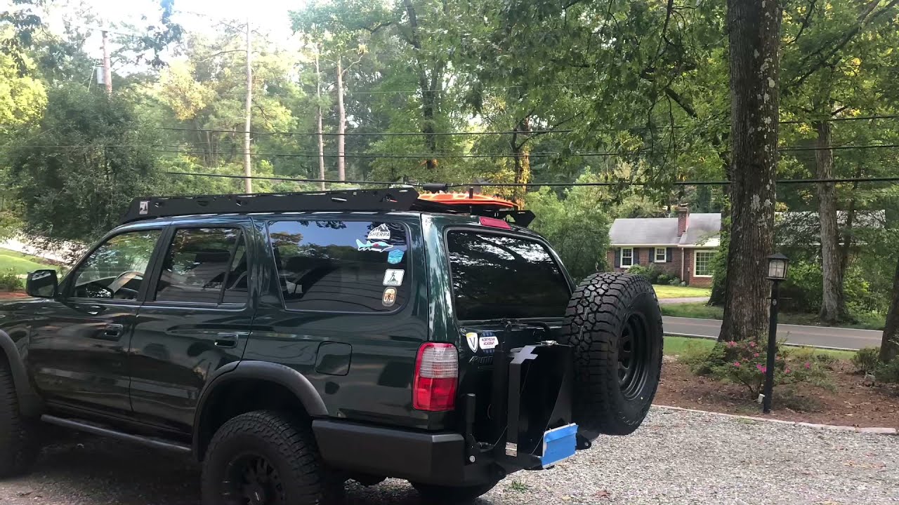 3rd Gen 4runner 4xInnovations off-road Rear Bumper - YouTube