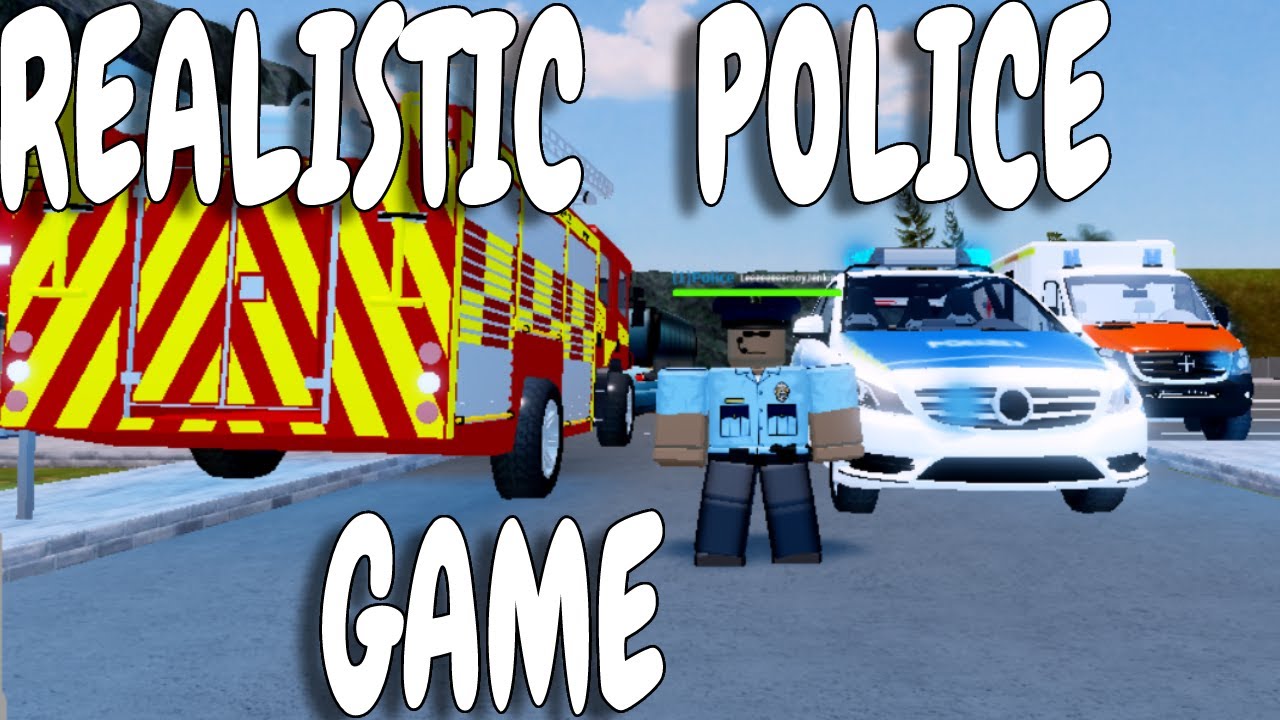 REALISTIC ROBLOX POLICE GAME!! EMERGENCY WORLDWIDE - YouTube