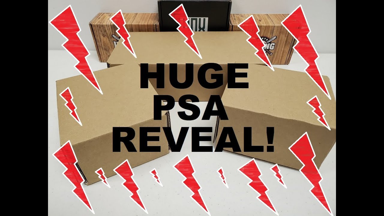 HUGE VINTAGE PSA REVEAL!!! - YouTube