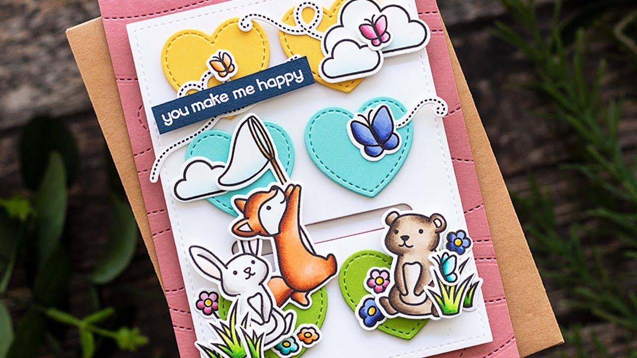 How to make a slider card - YouTube