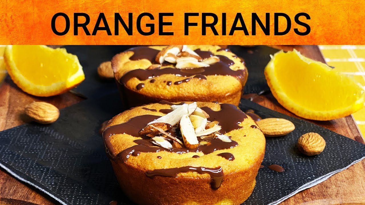 ORANGE & ALMOND FRIANDS | Gluten-Free and Dairy-Free | Easy Recipe ...